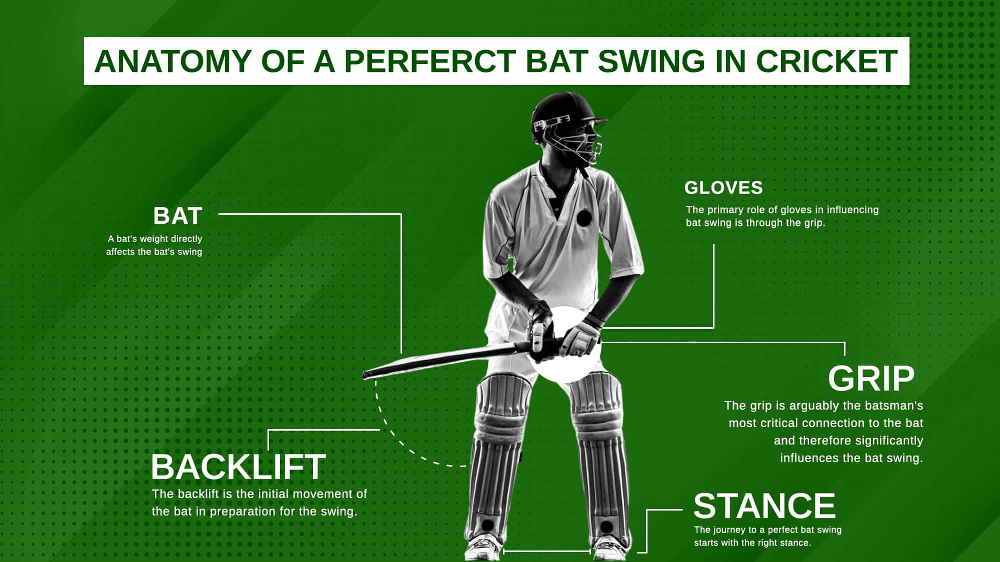 Anatomy of a Perfect Bat Swing in Cricket: A closer look